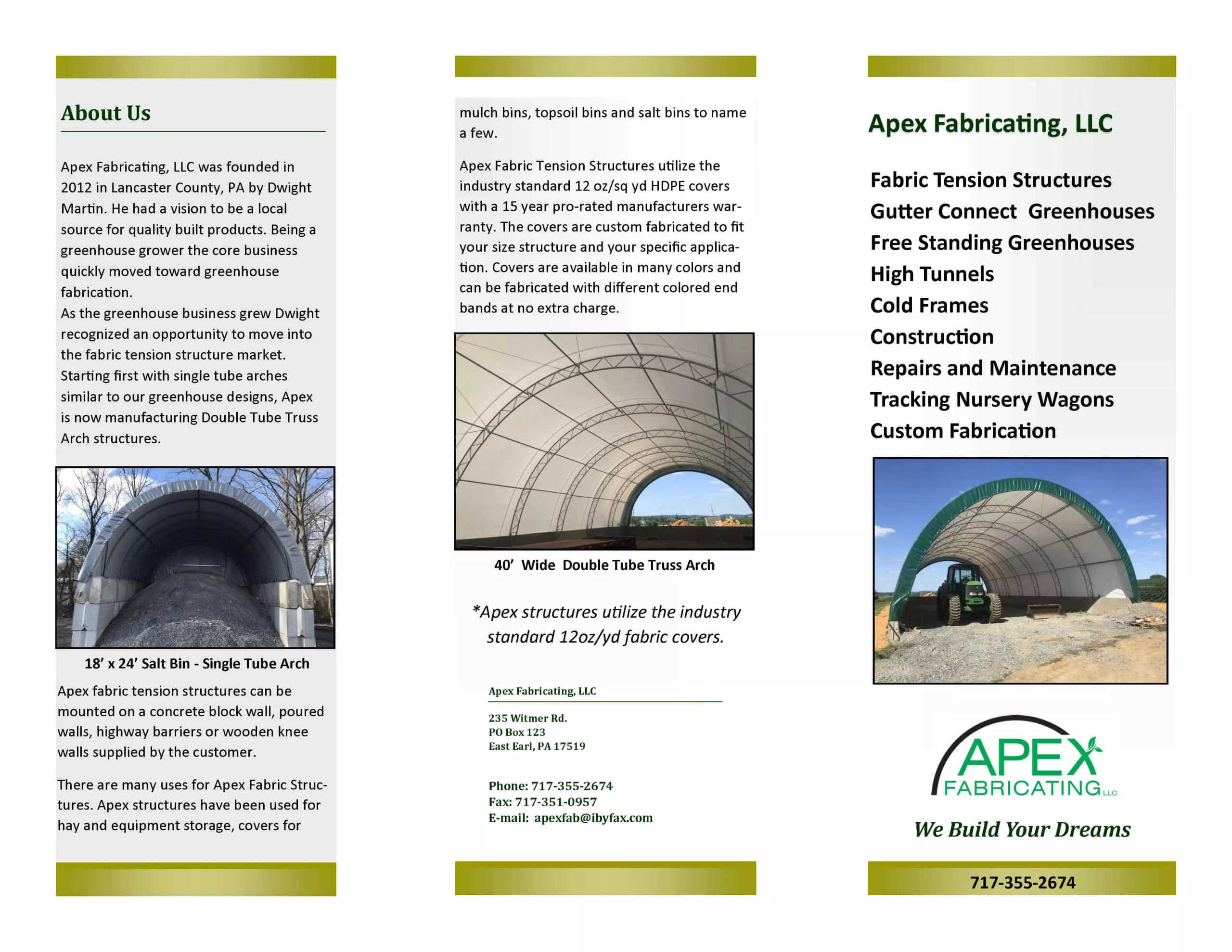 Apex Fabricating - Just Plain Business