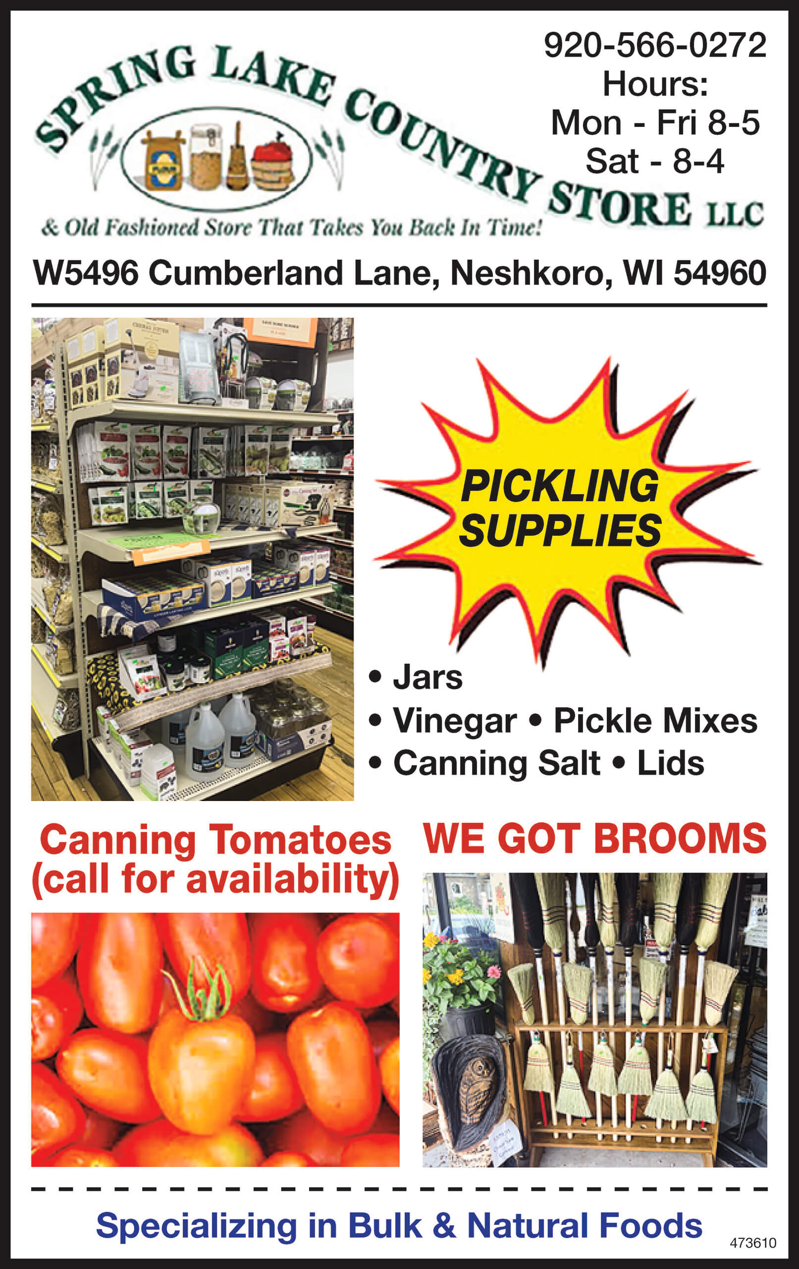 Spring Lake Country Store - Just Plain Business