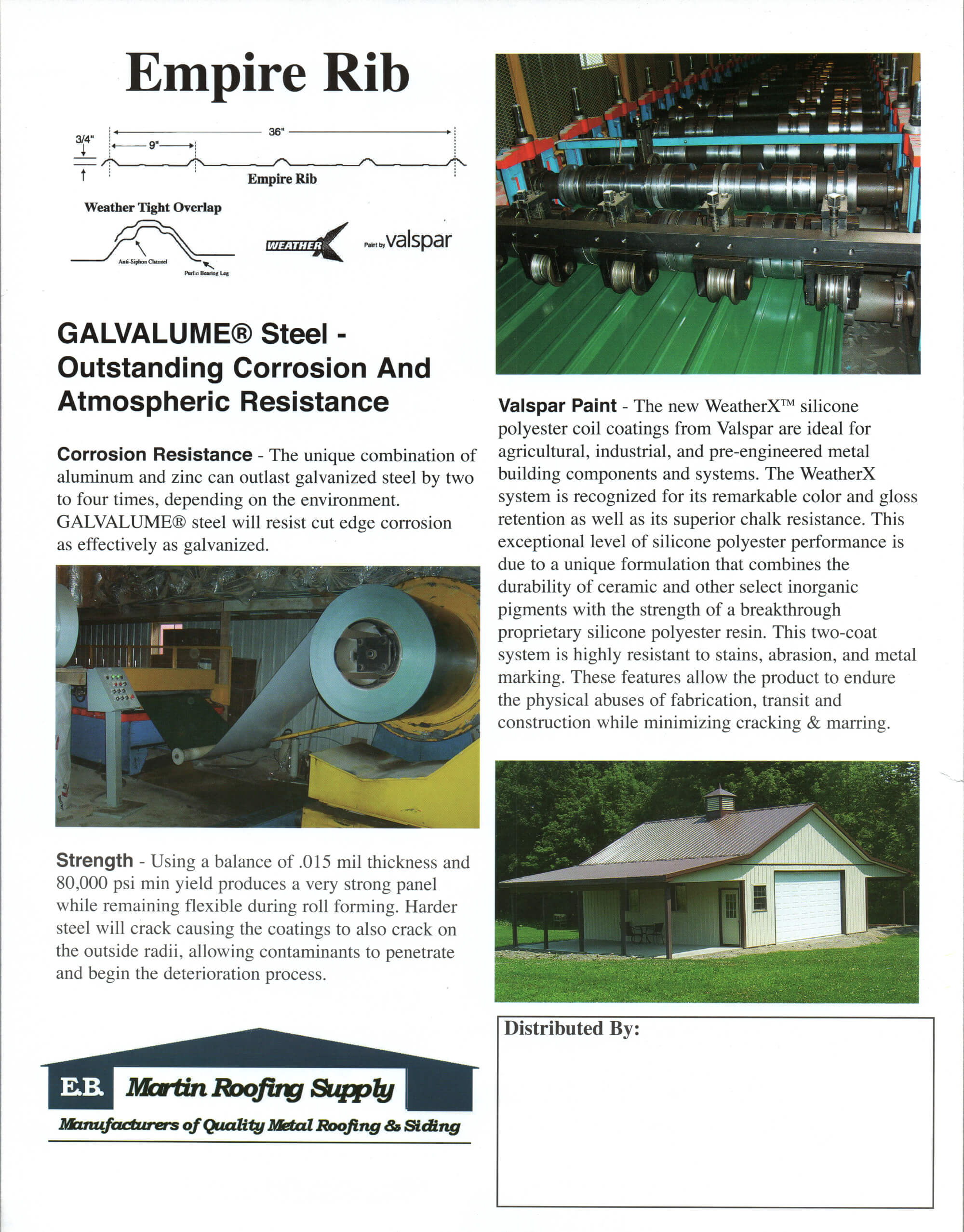 E.B. Martin Roofing Supply - Just Plain Business